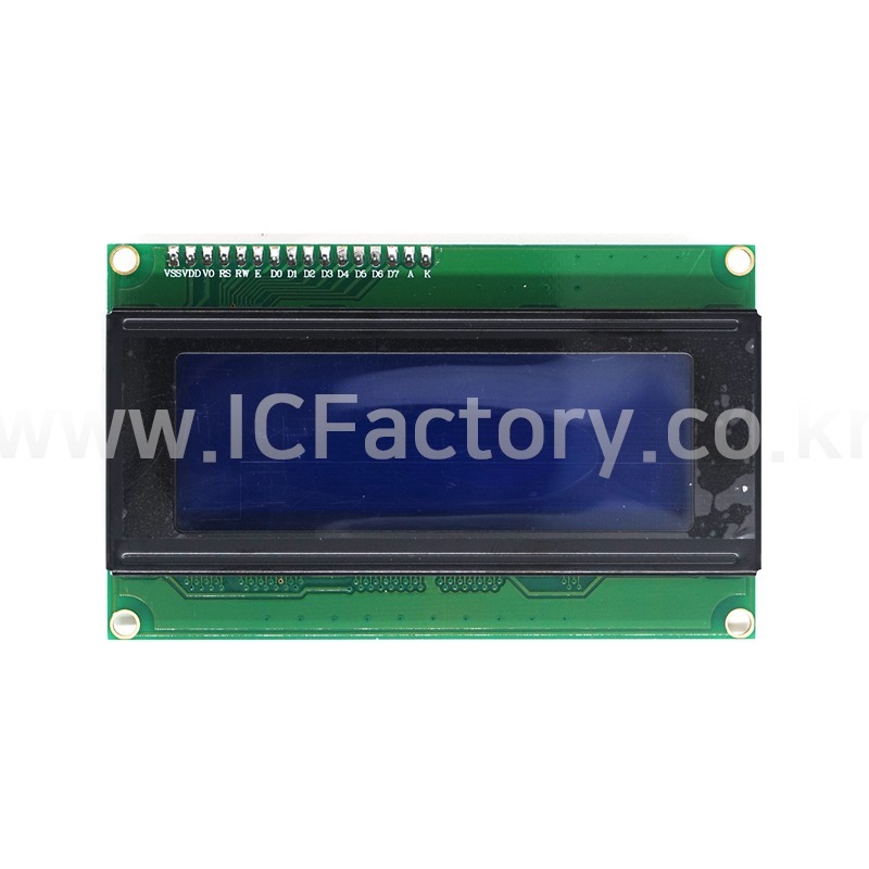 2004 LCD IIC/I2C 디스플레이 모듈 (ICF1840) - 아이씨팩토리