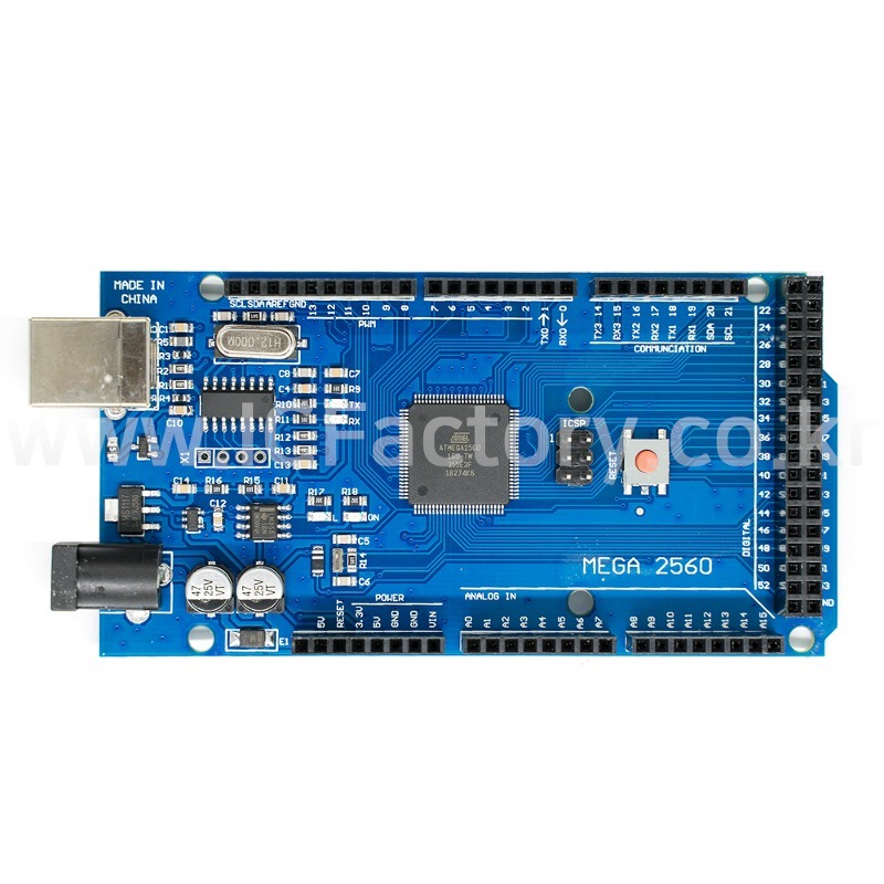 아두이노 메가 2560 R3 CH340 / Arduino Mega 2560 Rev3 CH340 호환보드 (ICF1982 ...