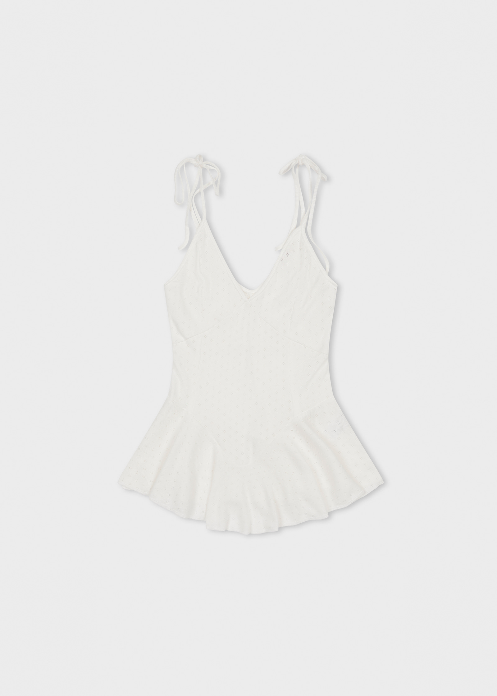 Paneled Ribbon Top - Practical and Realistic