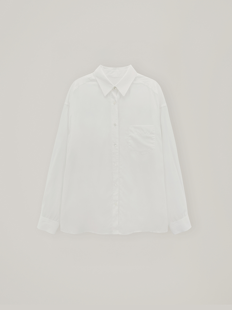 Dean sheer shirt - White - CHE-SEOUL