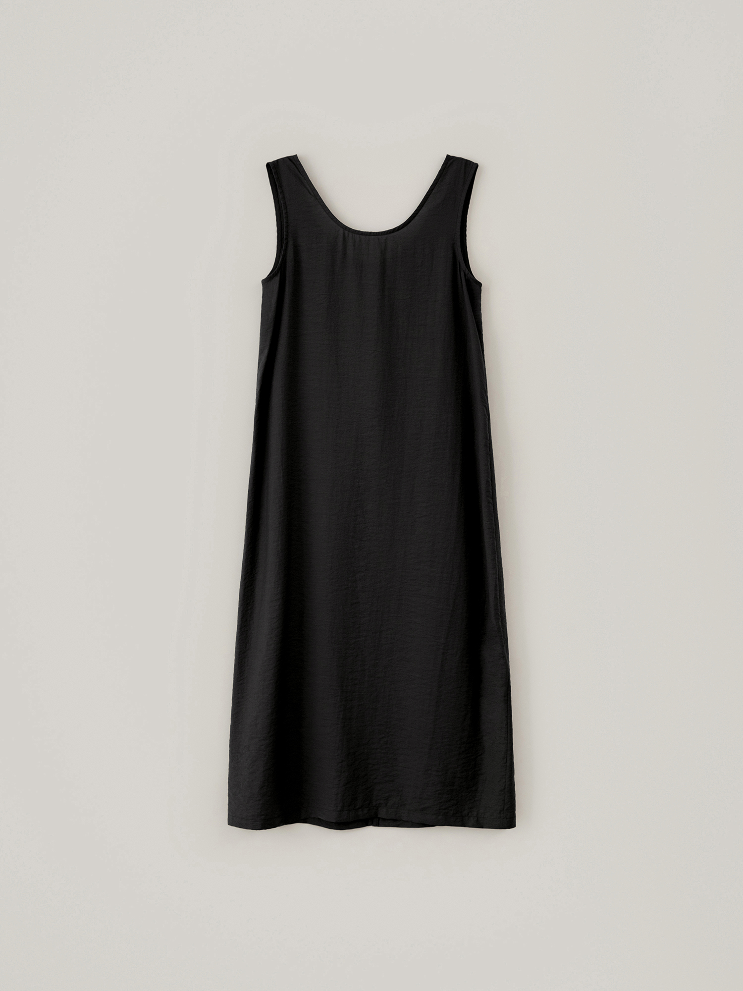 Sheer Sleeveless Dress - Black - CHE-SEOUL