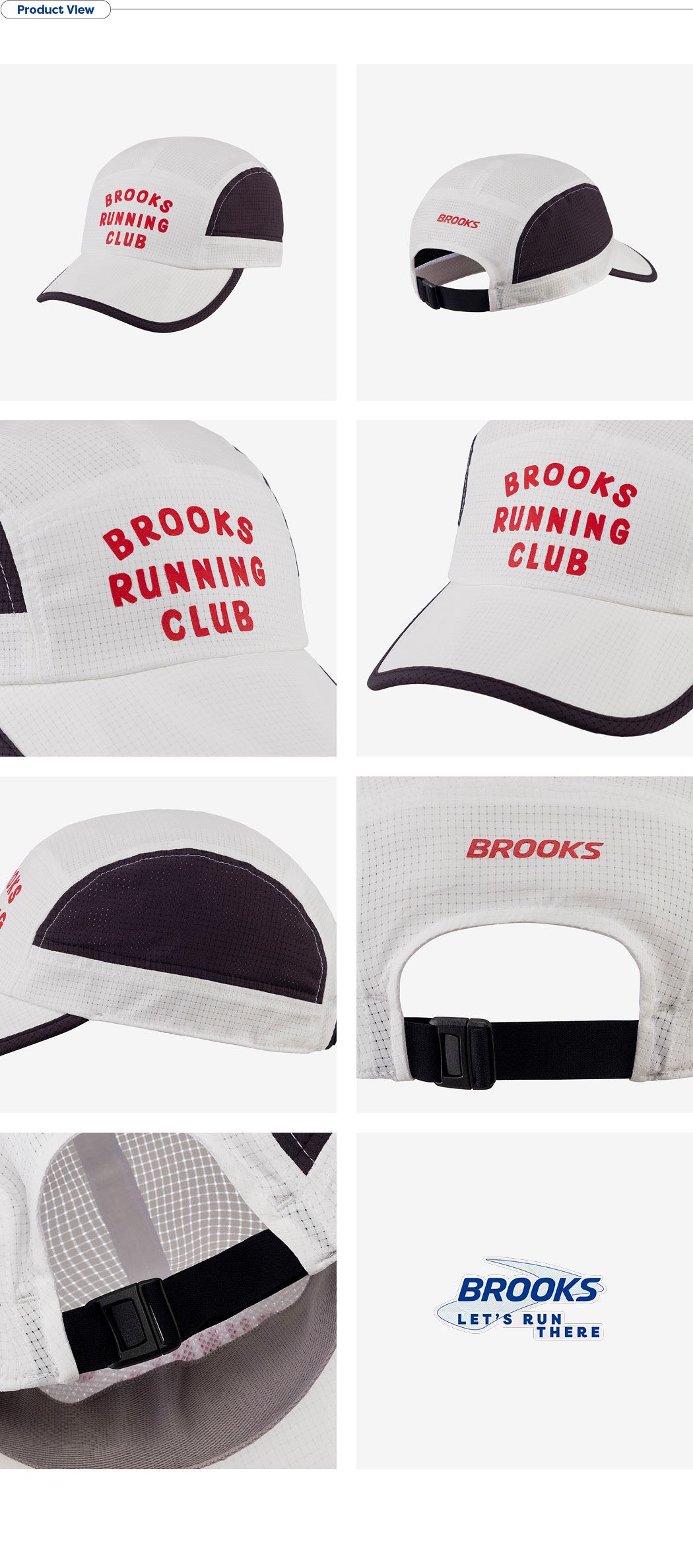 BRC Cap화이트 - Brooksrunning