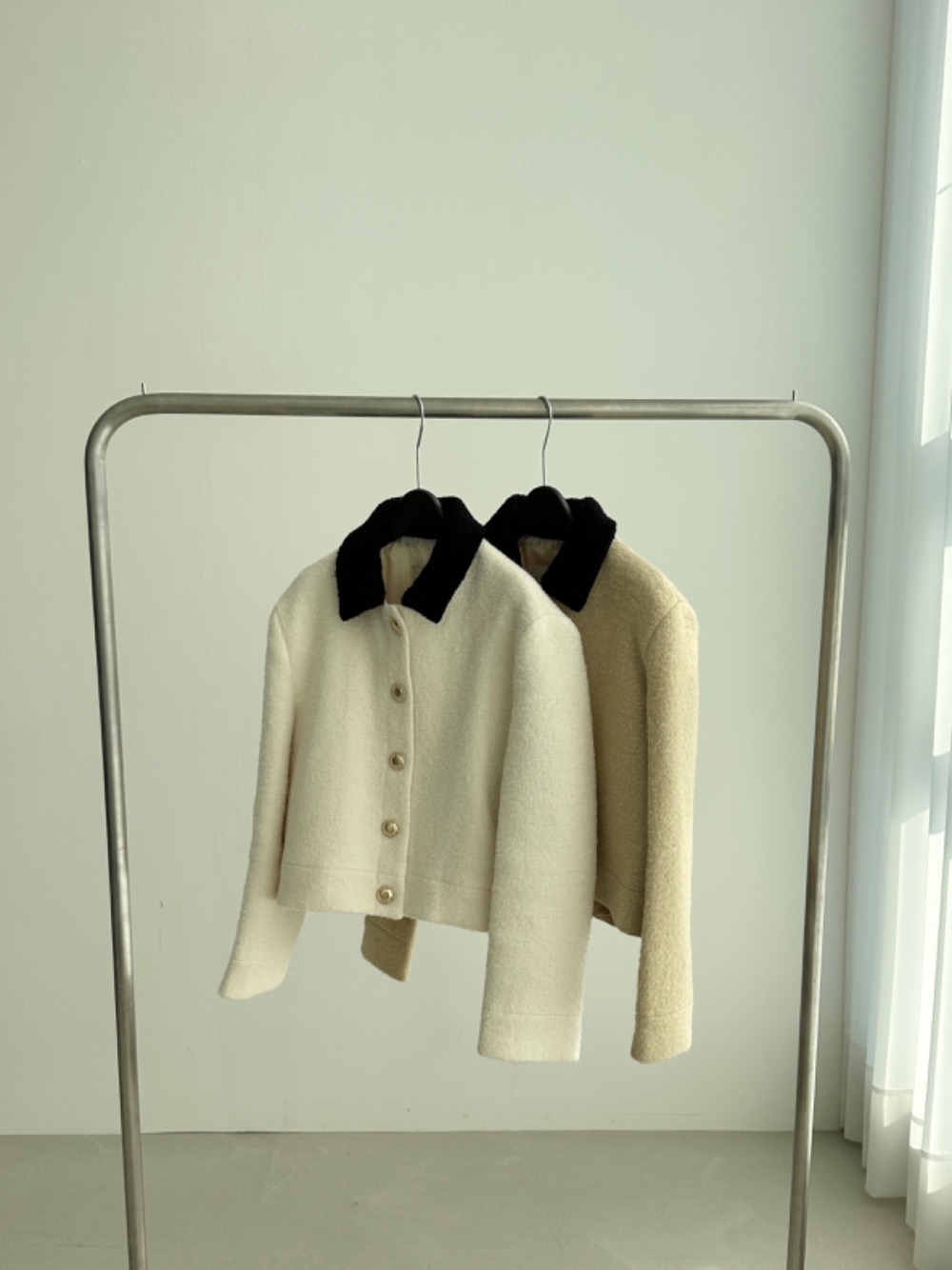 bread jacket - ivory - OPEN UP CLOSET