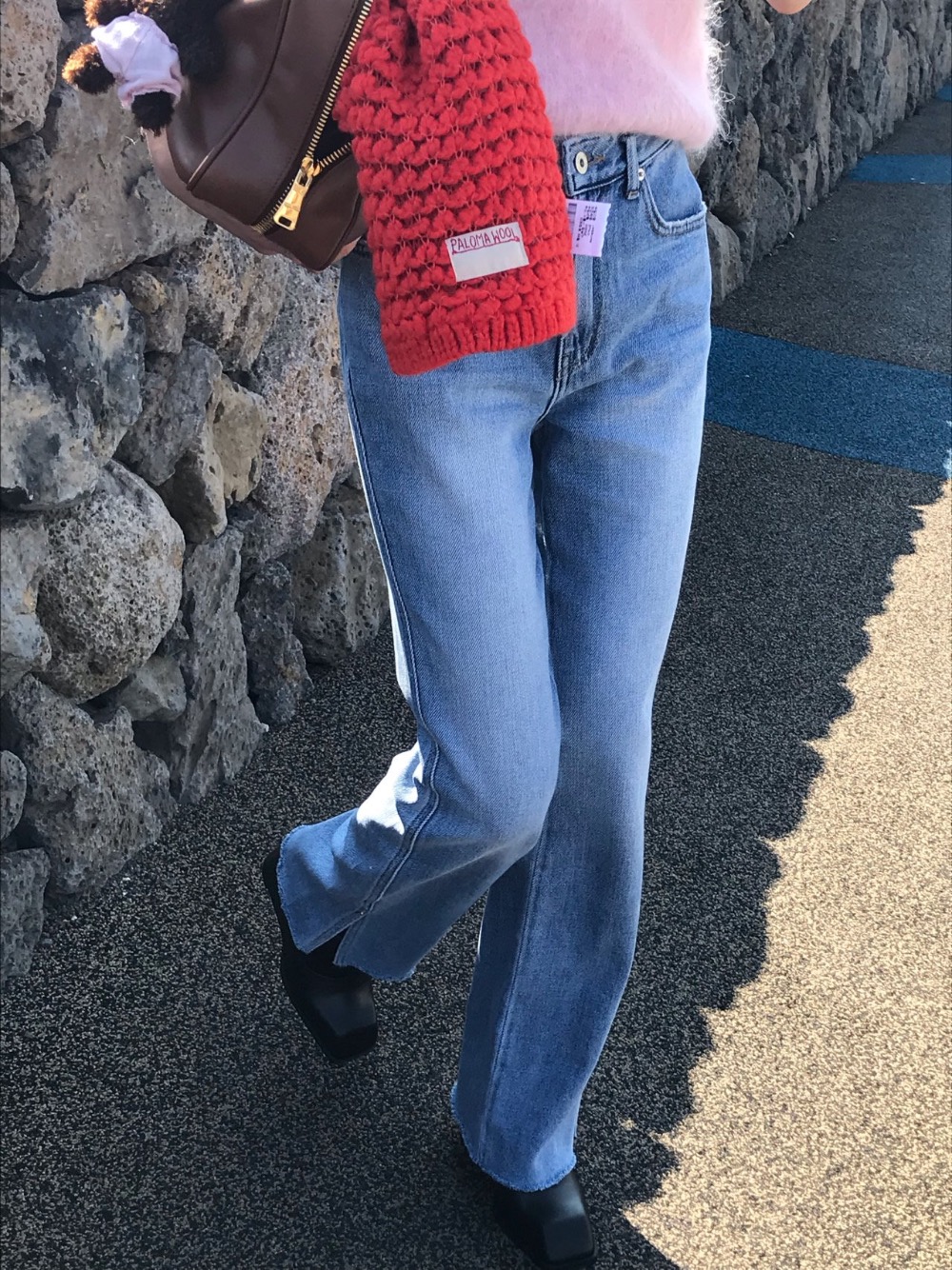 ACE SLIT DENIM - OPEN UP CLOSET