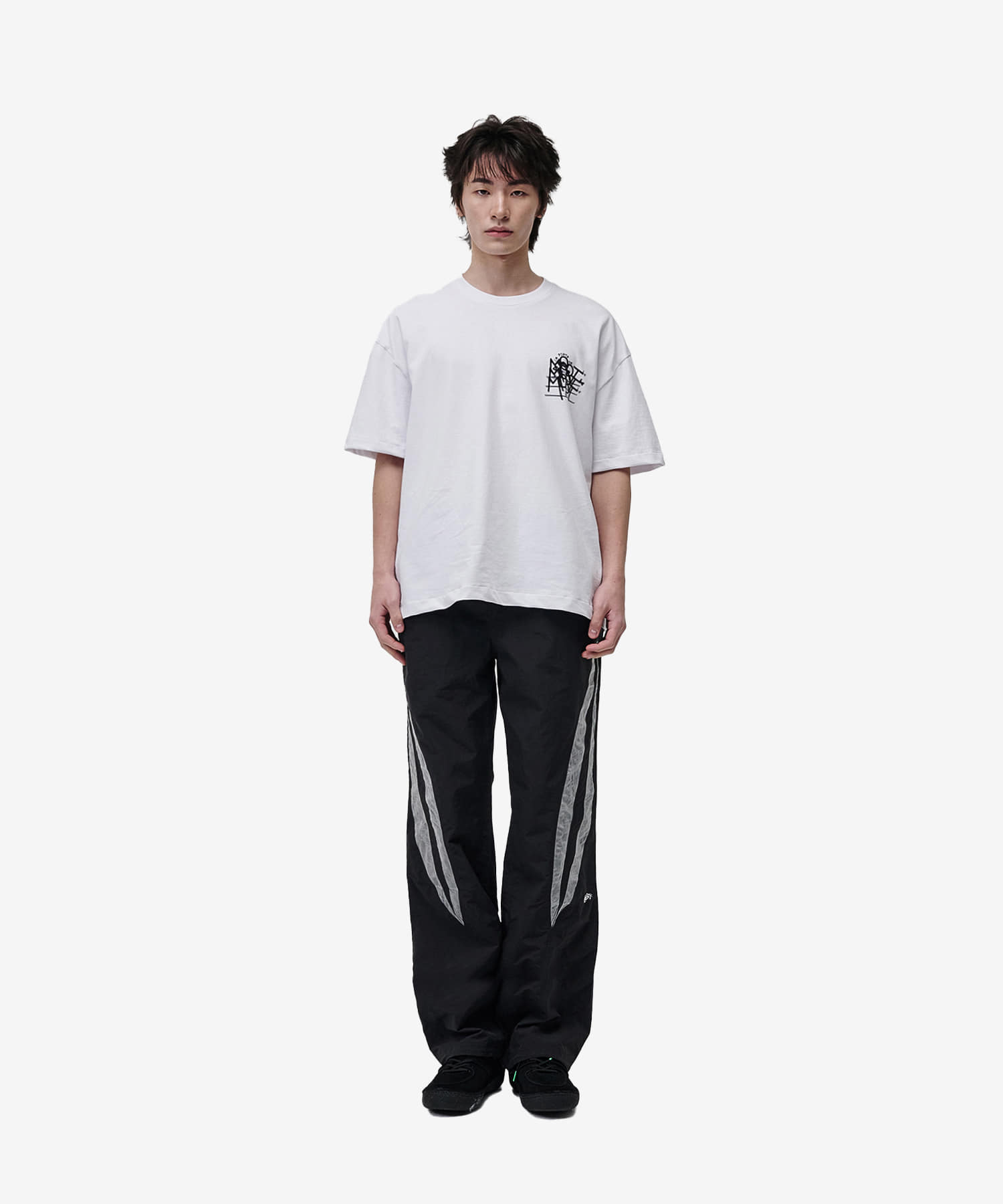 MORT T-SHIRT WHITE | KZM APPAREL | 케이지엠 어패럴