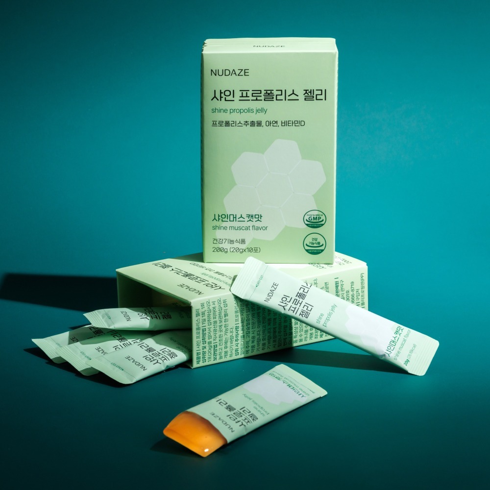 누데이즈 샤인 프로폴리스 젤리 (2box, 20일) - NUDAZE