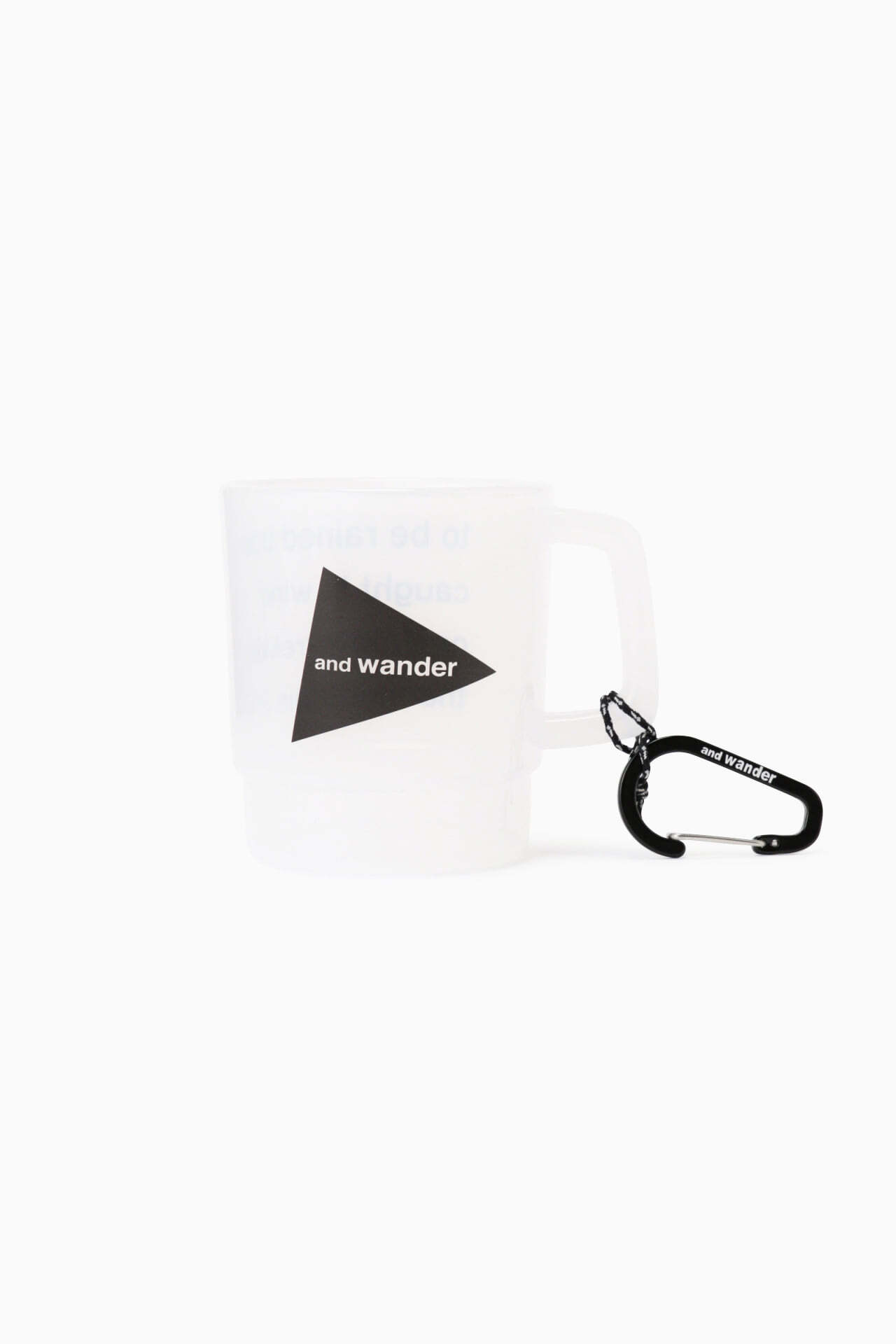and wander logo PP mug - and wander