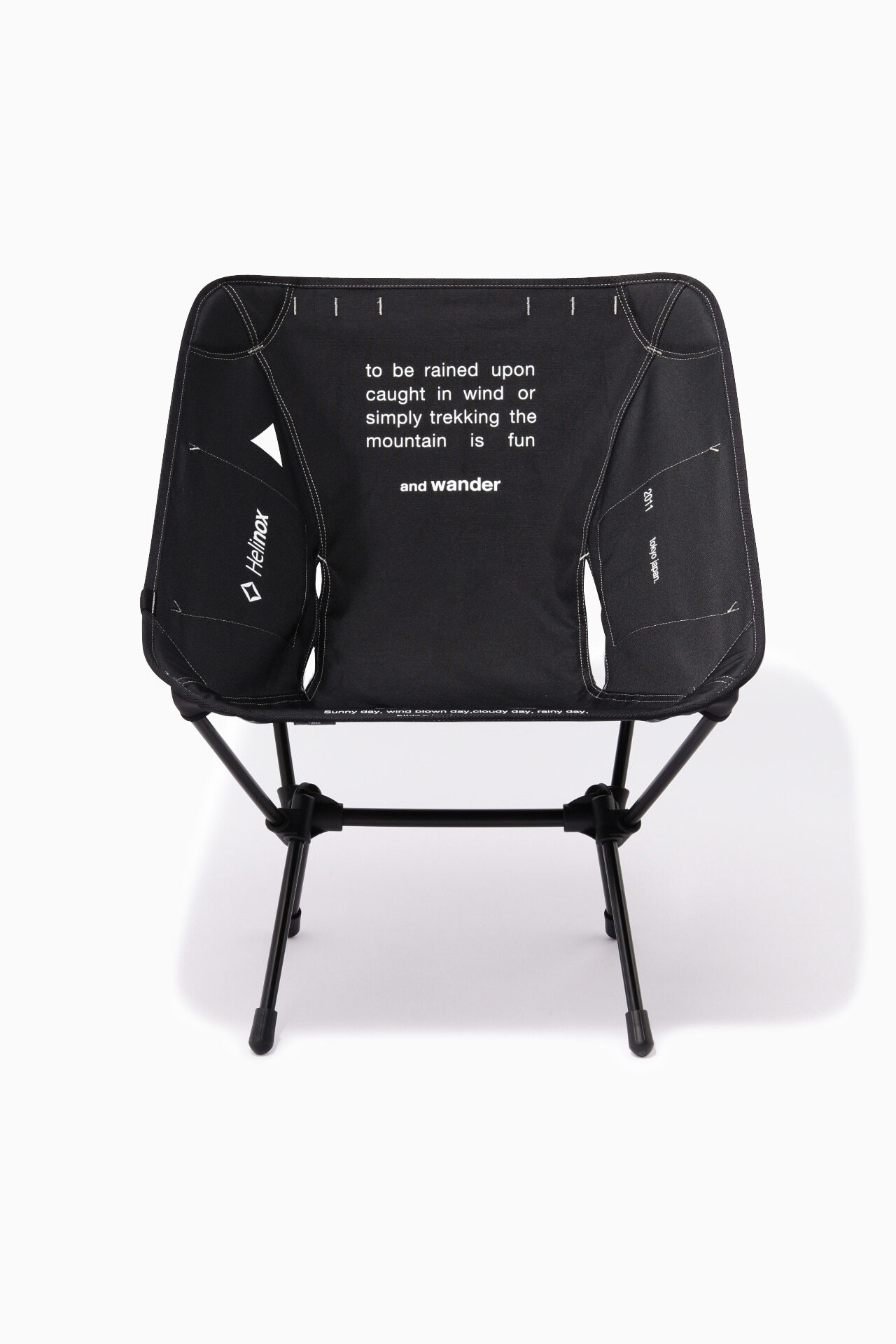 Helinox × and wander folding chair one | and wander