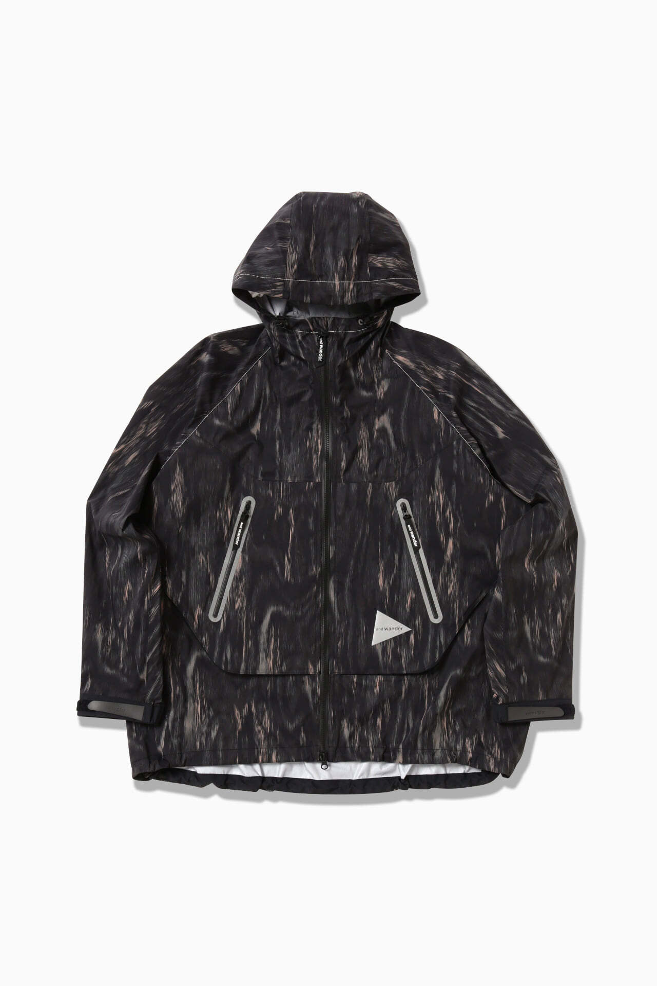 printed rain jacket - and wander