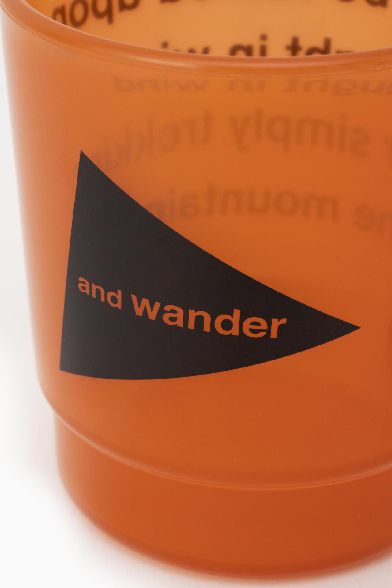 and wander logo PP mug - and wander