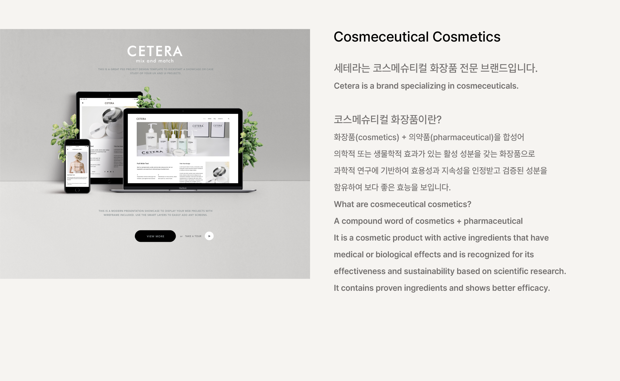 About - About - 세테라(cetera)