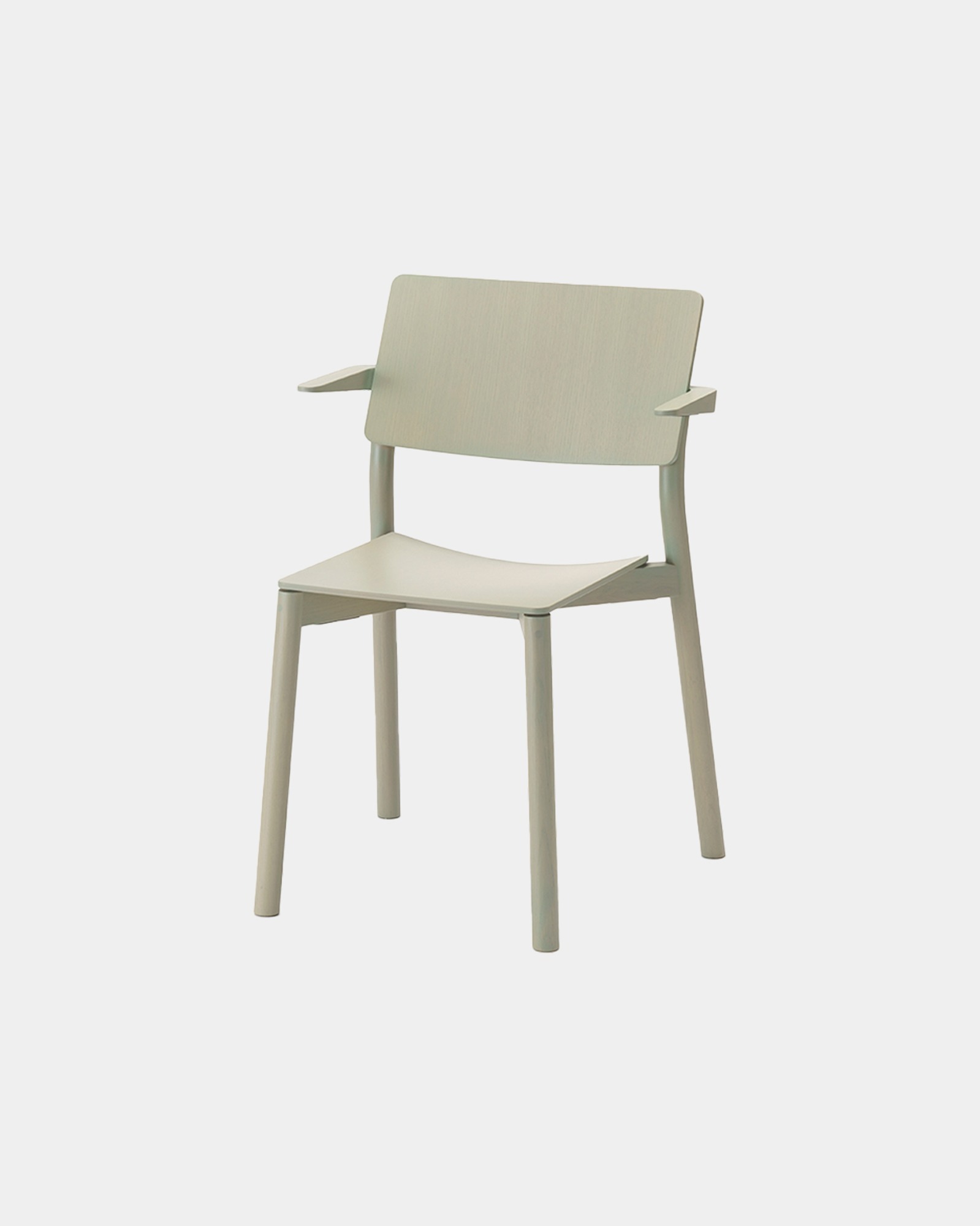 KARIMOKU NEW STANDARD파노라마 암체어 – 그레이 그린 - MILLIMETER MILLIGRAM