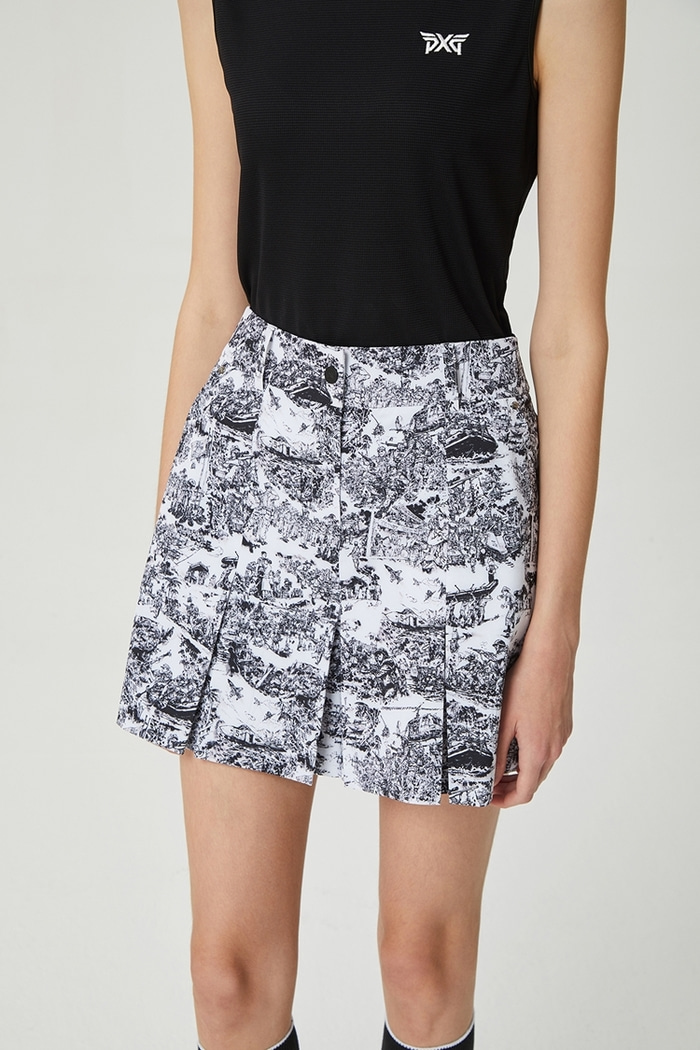 [PXG 공식 아울렛] 여성 시즌리스 PXG X KJG 하프 팬츠-PGAAW524194 - GOLF NUTS