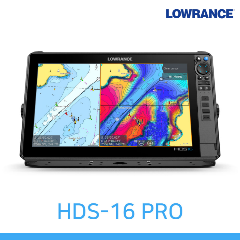 로렌스 LOWRANCE 한글 정품 HDS 16 PRO 금호 마린 테크 어탐기 프로타 플로타 플로터 라이브 어탐 - 보트로닷컴
