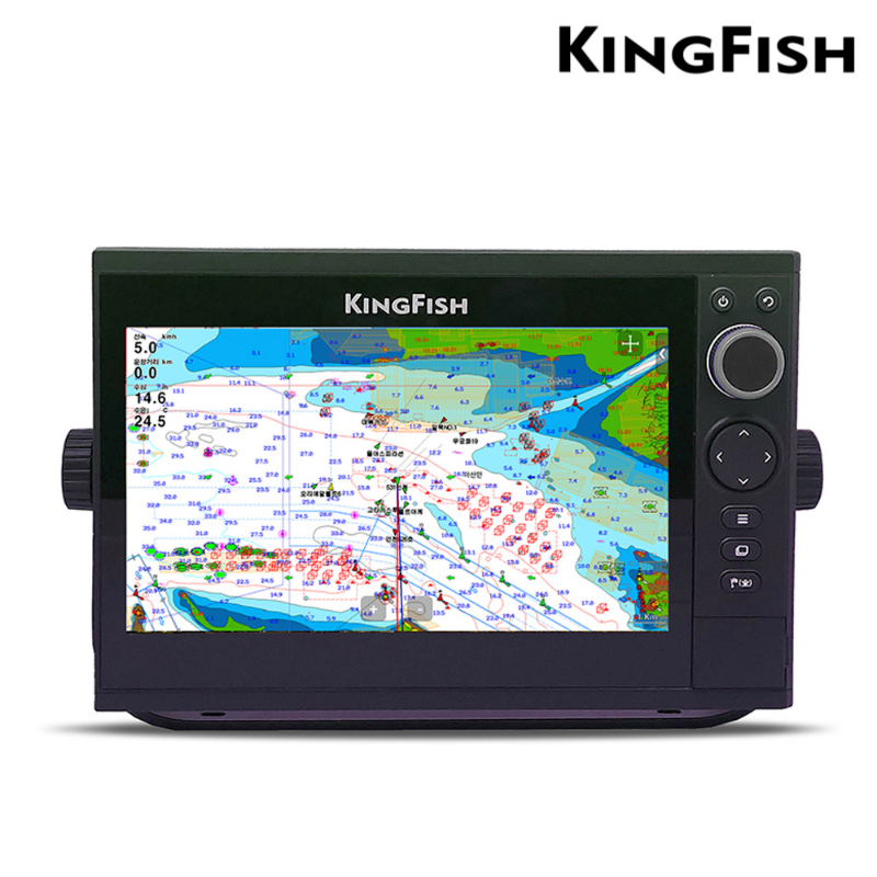 씨텍 킹피쉬 이지 10인치 KINGFISH EZ 플로터 해양 MAP - 보트로닷컴
