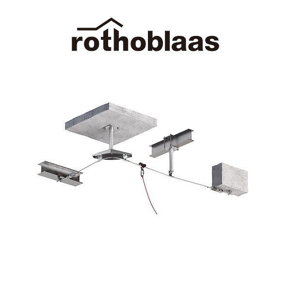 로쏘블라스 PATROL OVERHEAD A4 LIFELINE COMPONENTS 수평 추락방지 시스템 - rothoblaas ...