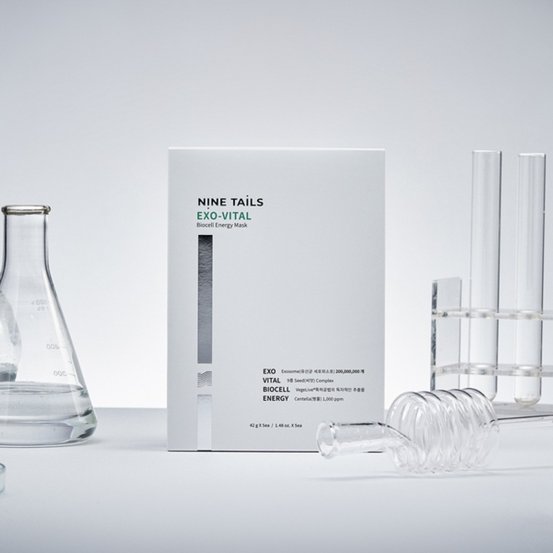나인테일즈 엑소-바이탈 바이오셀 에너지 마스크 - 42g * 5개입 - 바이오봄 쇼핑몰